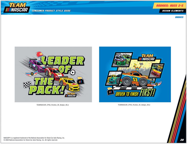 Team Nascar Style Guide - Design Force