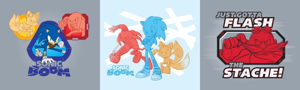 Sonic Boom Vector Style Guide - Design Force