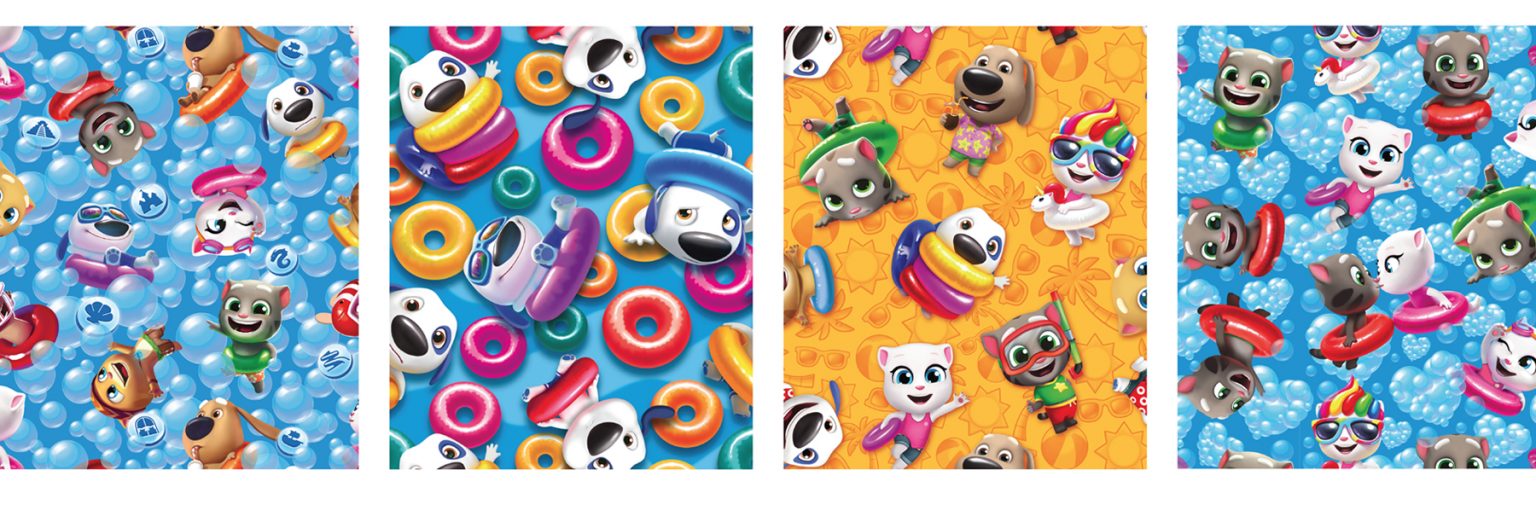 Talking Tom and Friends 3D Mini Style Guide - Design Force