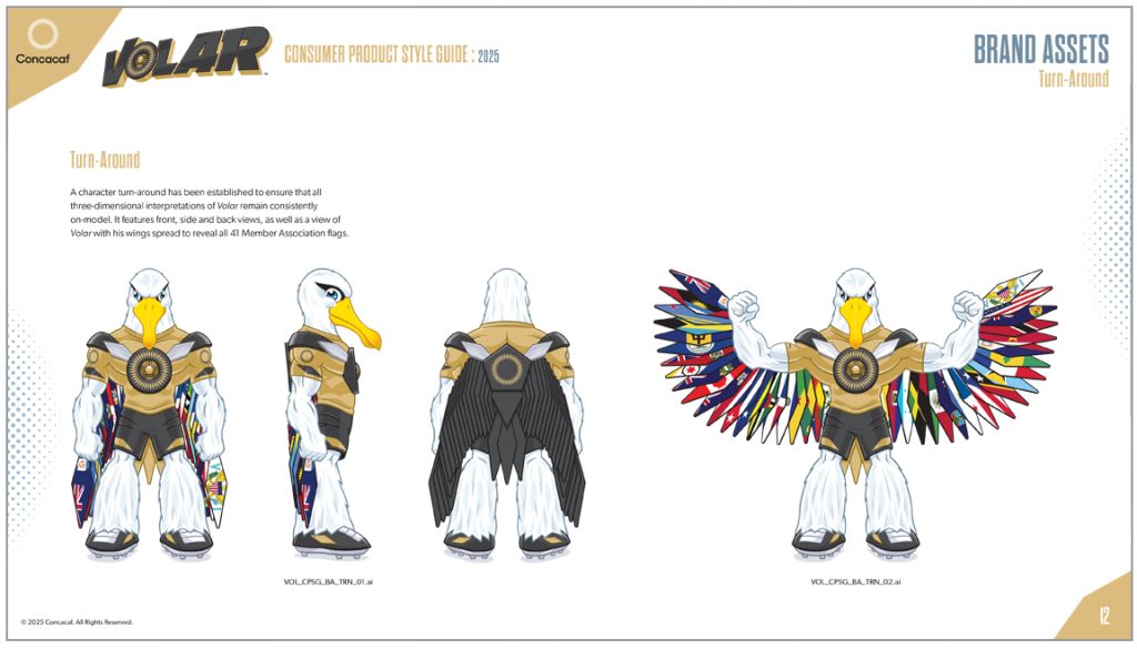 Concacaf Mascot Design
