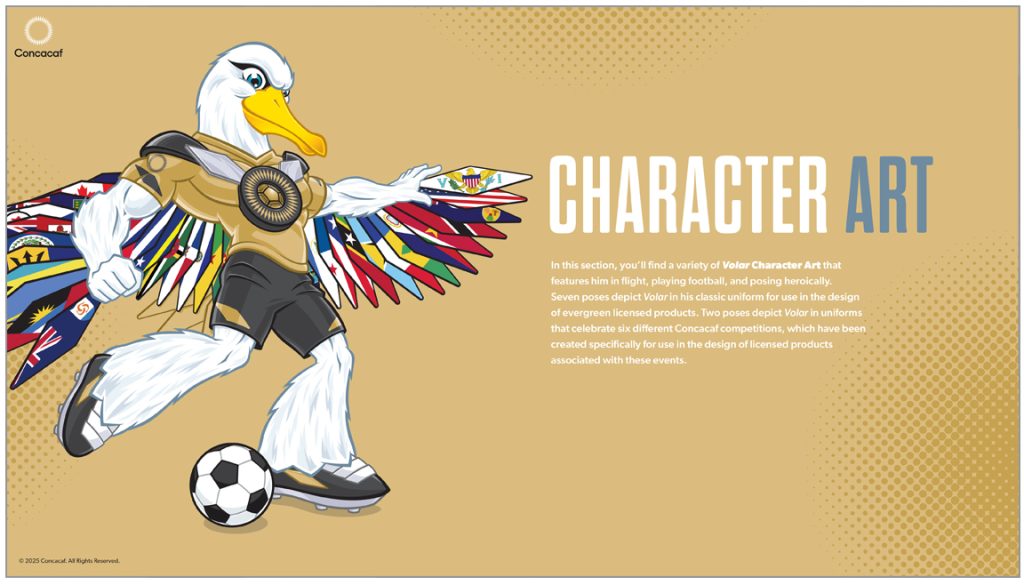 Concacaf Mascot Design